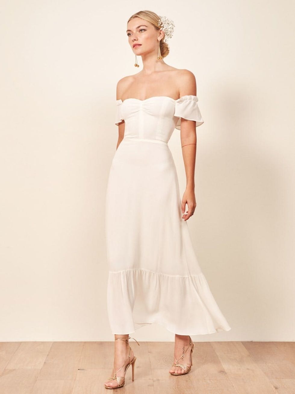 16 Stunning White Dresses for Memorable Receptions - Brit + Co