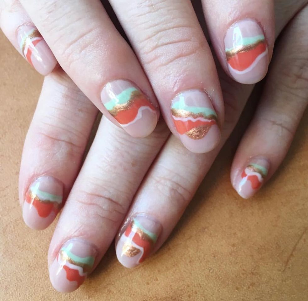 15 Desert-Inspired Nail Art Ideas for Coachella Weekend - Brit + Co