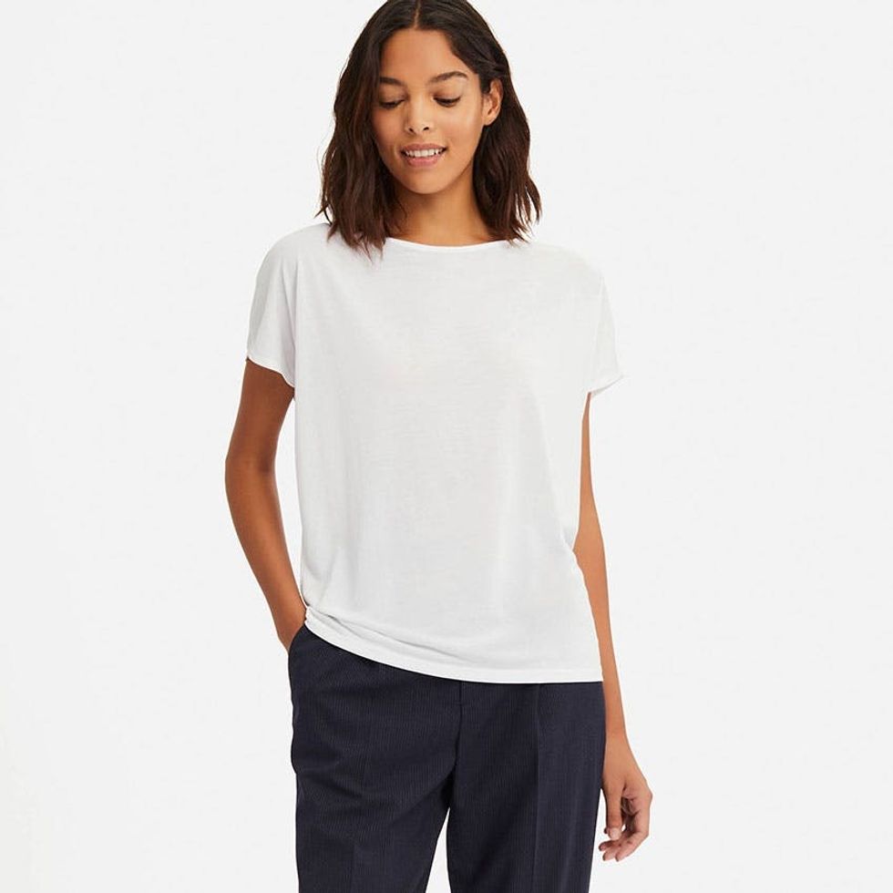 9 Perfect White T-Shirts That Totally Complete Your Outfit - Brit + Co