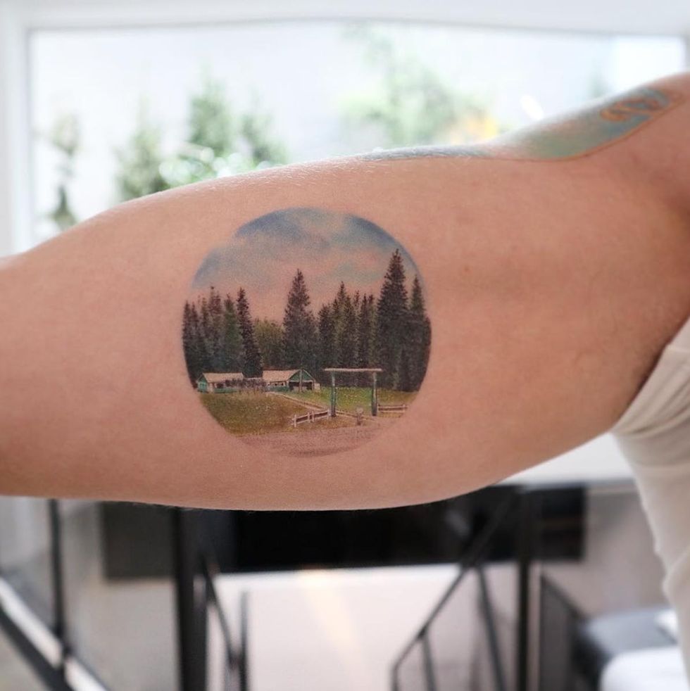 Meet the Tattoo Artist Who Recreates Famous Paintings With Ink - Brit + Co