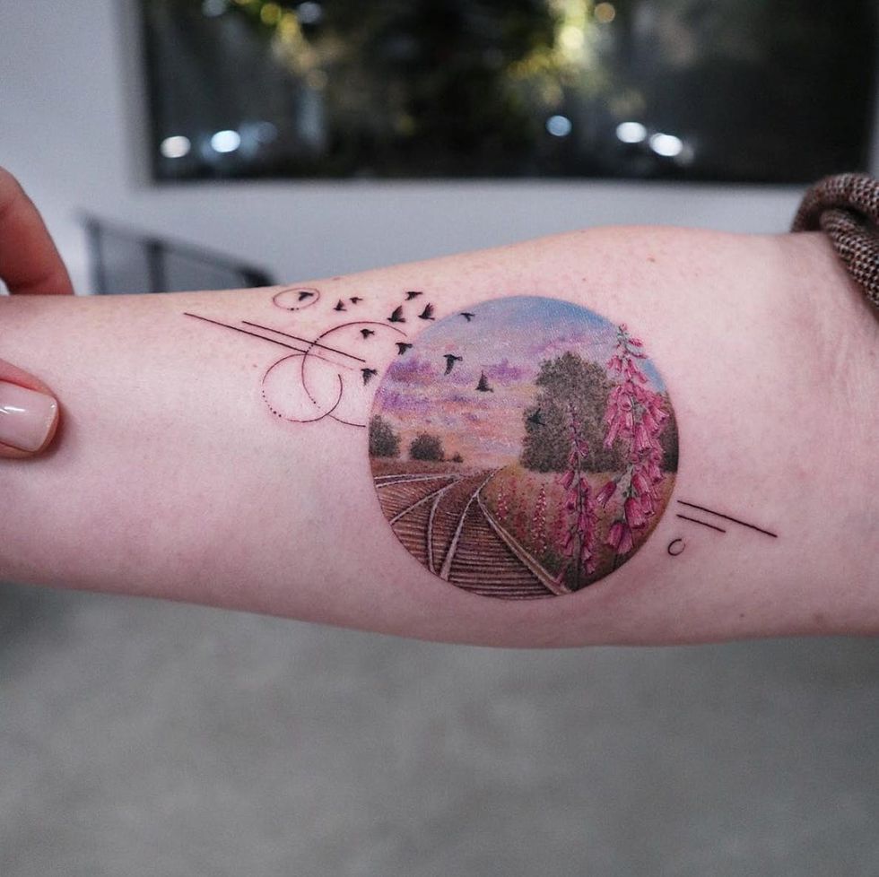 Meet the Tattoo Artist Who Recreates Famous Paintings With Ink - Brit + Co