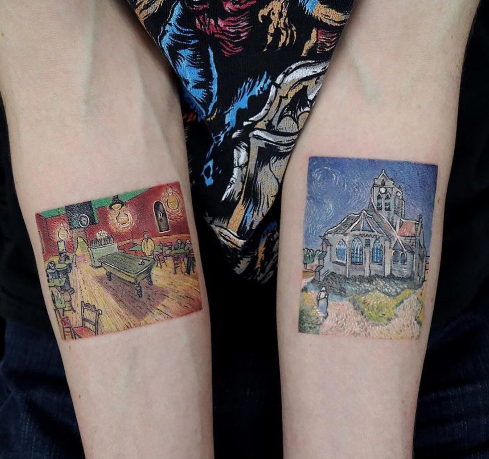 Meet the Tattoo Artist Who Recreates Famous Paintings With Ink - Brit + Co