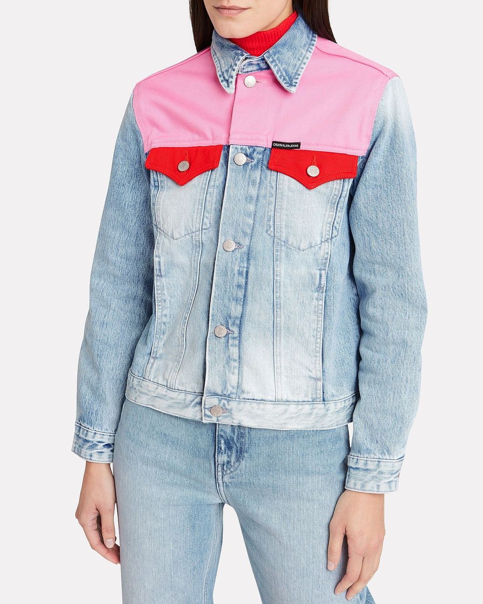 17 Color-Blocked Denim Styles You’ll Def Want to Wear This Spring ...