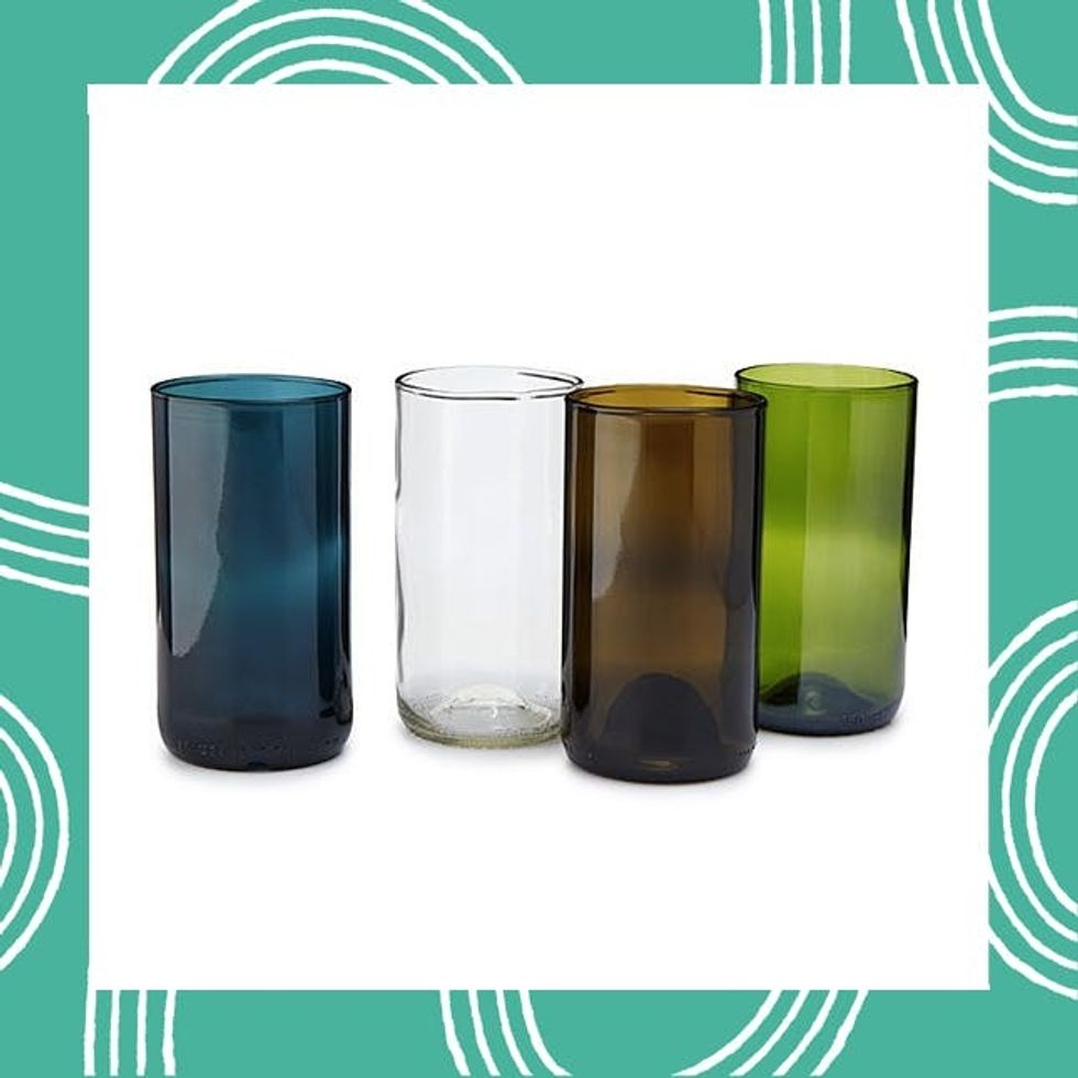 12 Colored-Glass Drinkware Options to Zhuzh Your Cabinetry - Brit + Co