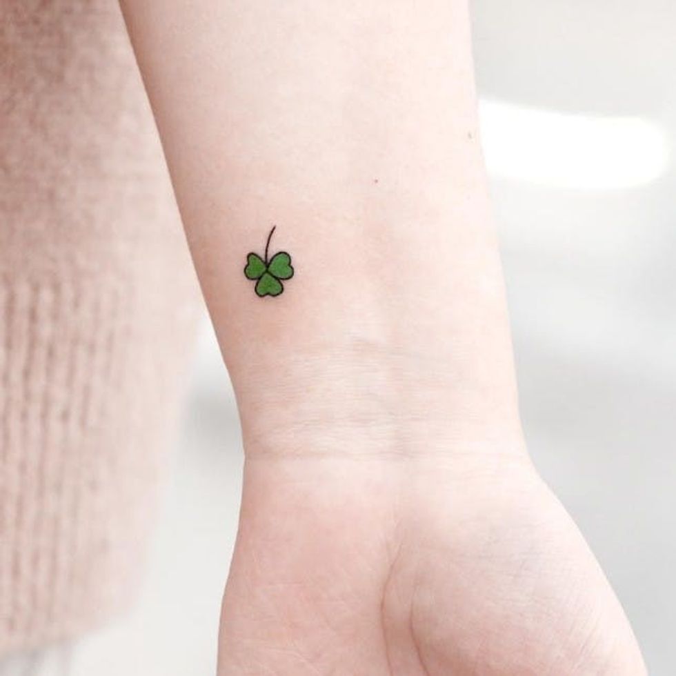 20 Tiny Wrist Tattoos - Brit + Co