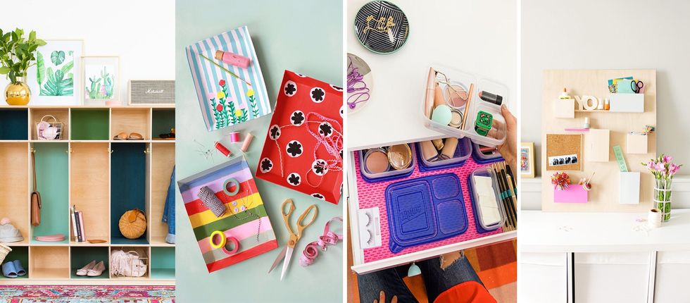 11 Colorful Storage DIYs to KonMari Your Life - Brit + Co