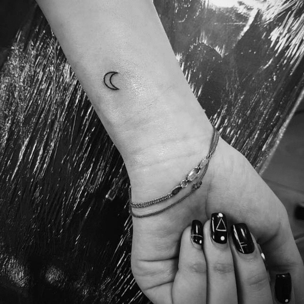 20 Tiny Wrist Tattoos - Brit + Co