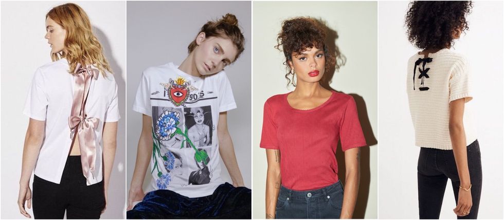 21 Not-So-Basic Tees That Will Spruce Up Your Spring Wardrobe - Brit + Co