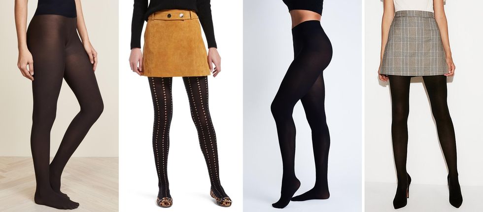 The Best Opaque Black Tights for All of Your Winter Outfits - Brit + Co