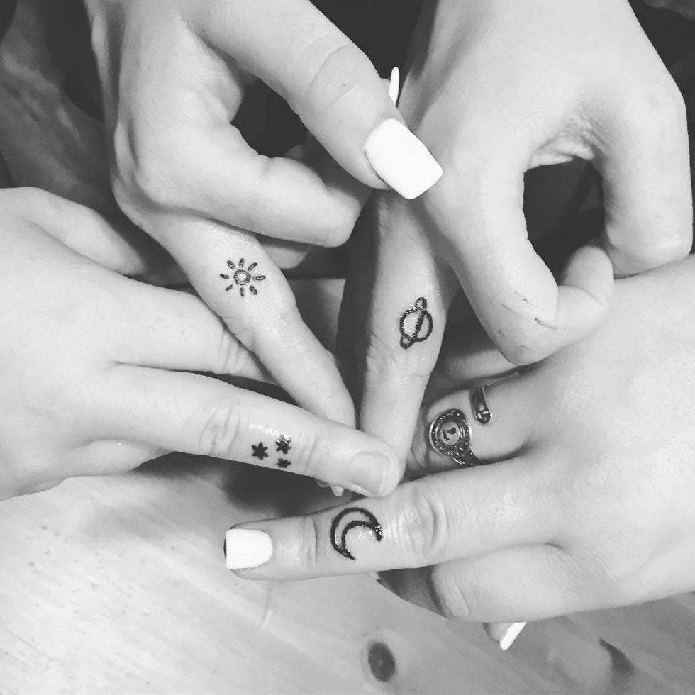 25 Best Friend Tattoos for You and Your Squad - Brit + Co