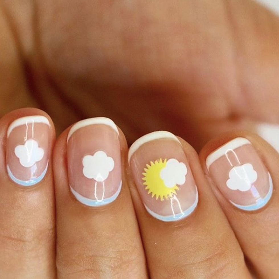 Discover Outline Nails: Minimalist Manicure Magic! - Brit + Co