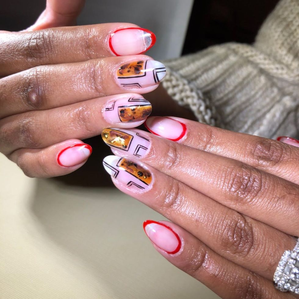 Discover Outline Nails: Minimalist Manicure Magic! - Brit + Co