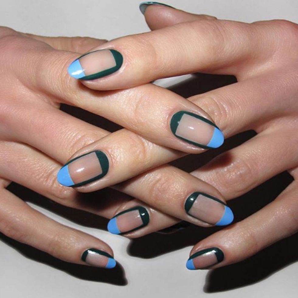 Discover Outline Nails: Minimalist Manicure Magic! - Brit + Co