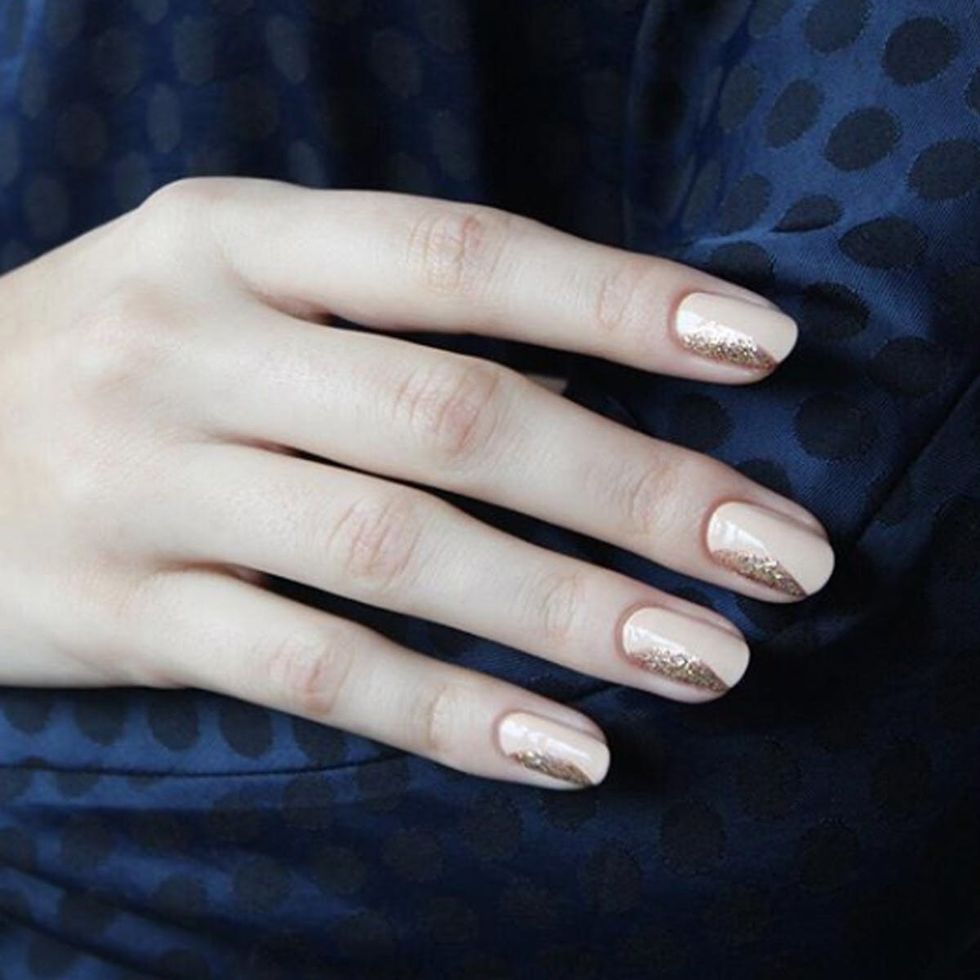 16 Color-Block Nail Art Ideas Courtesy of Instagram - Brit + Co