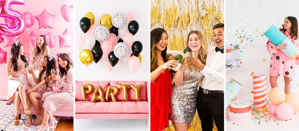 11 Ideas for Making Your New Year’s Eve Photo Booth *Shine* - Brit + Co