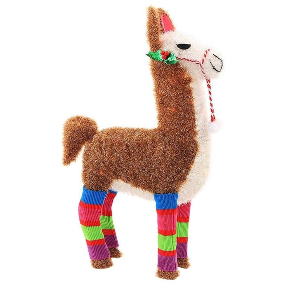 14 Adorably Festive Reasons Why Llamas Are the New Elves - Brit + Co