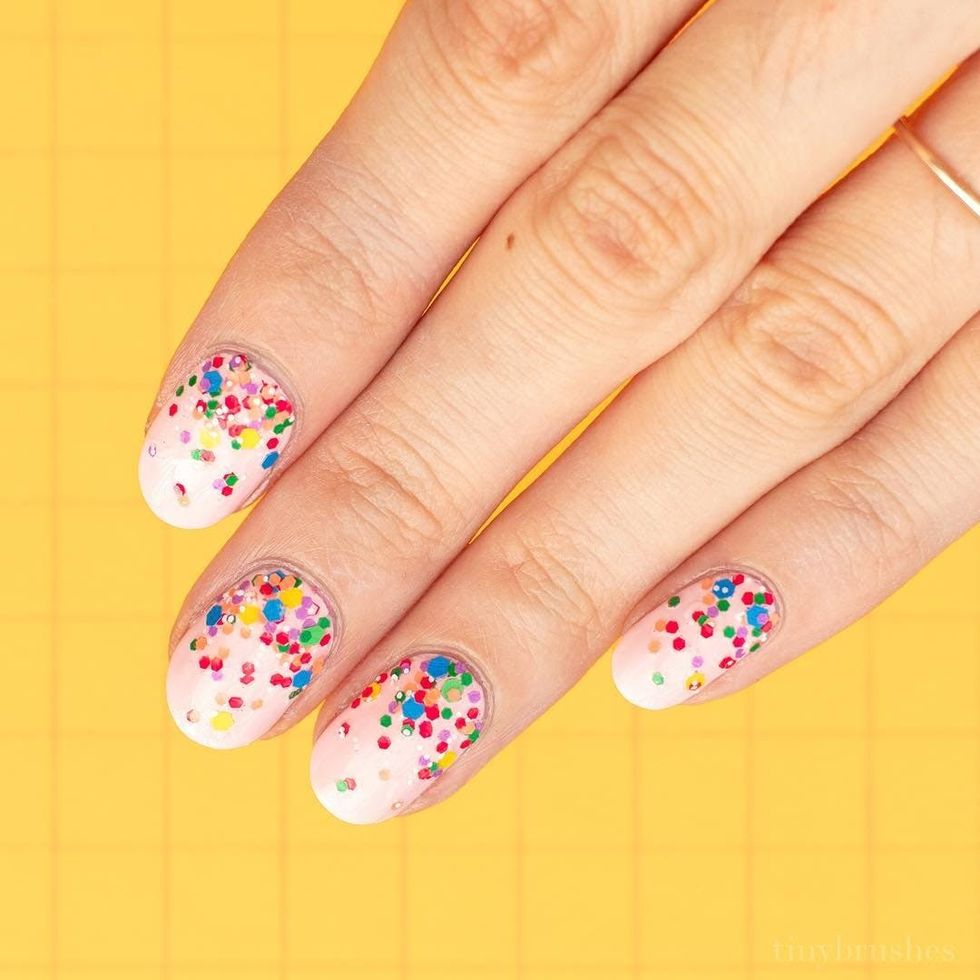 How to Bedazzle Nails in the Most Modern Way - Brit + Co