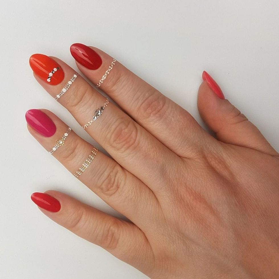 How to Bedazzle Nails in the Most Modern Way - Brit + Co