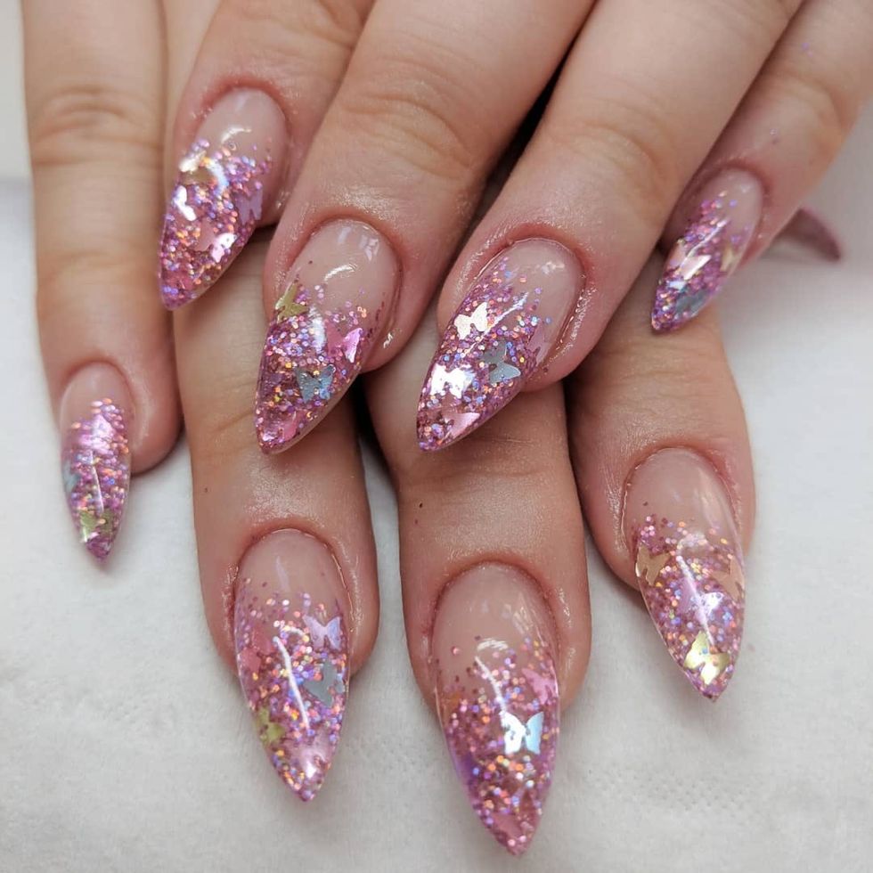 How to Bedazzle Nails in the Most Modern Way - Brit + Co