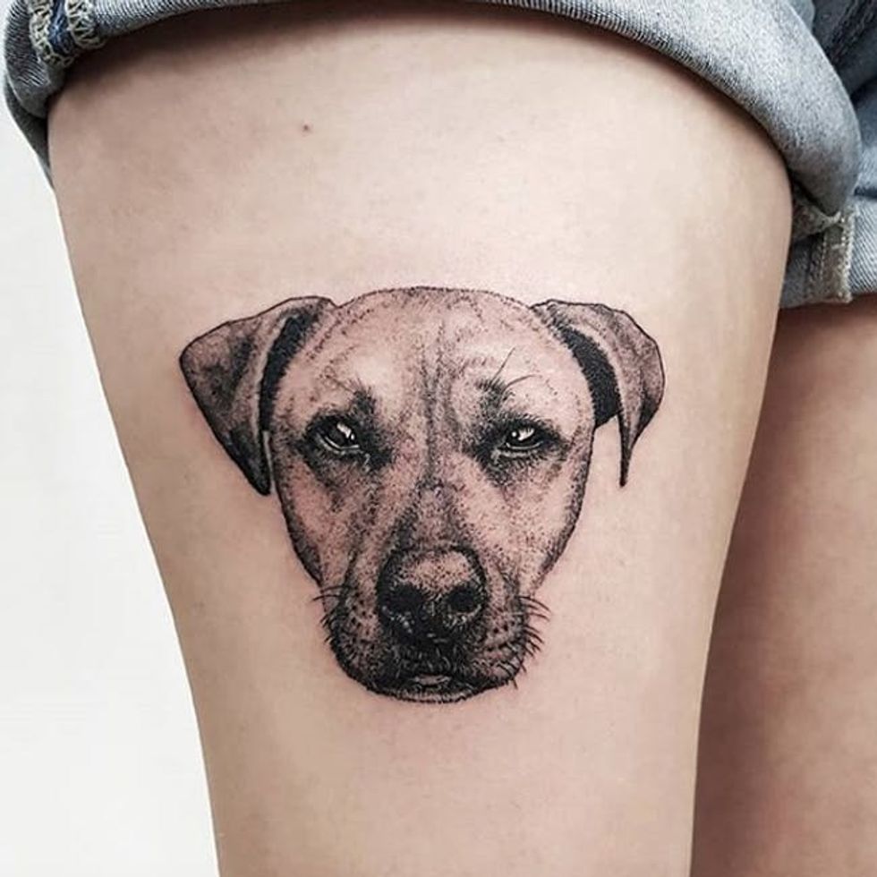 These Intricate Tattoos Are Created Entirely With Dots - Brit + Co