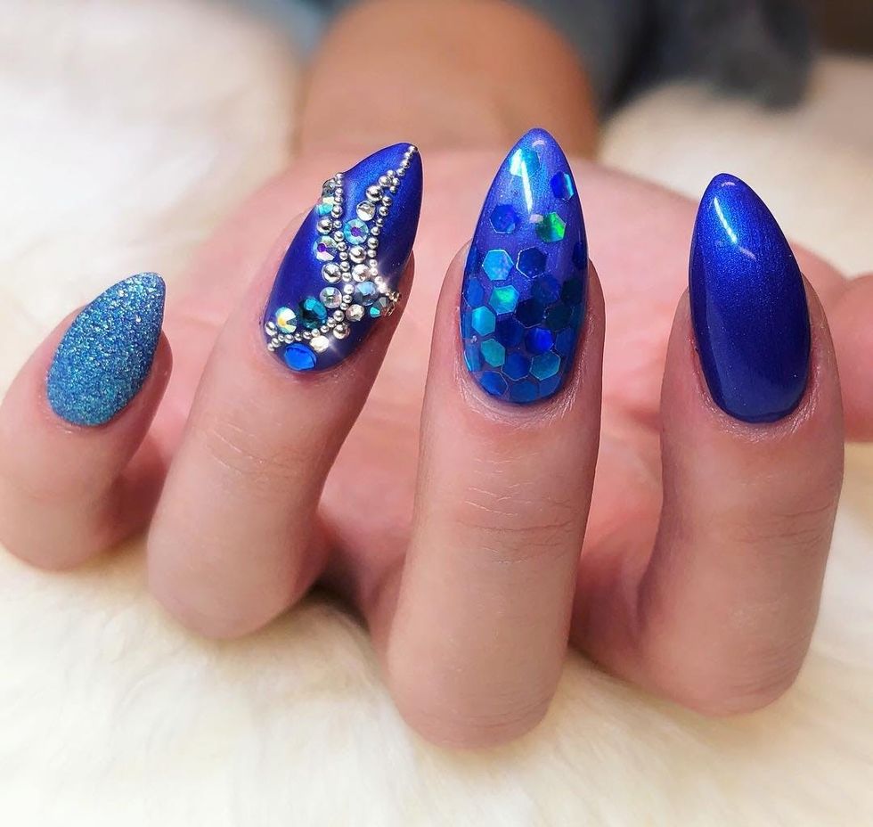 How to Bedazzle Nails in the Most Modern Way - Brit + Co