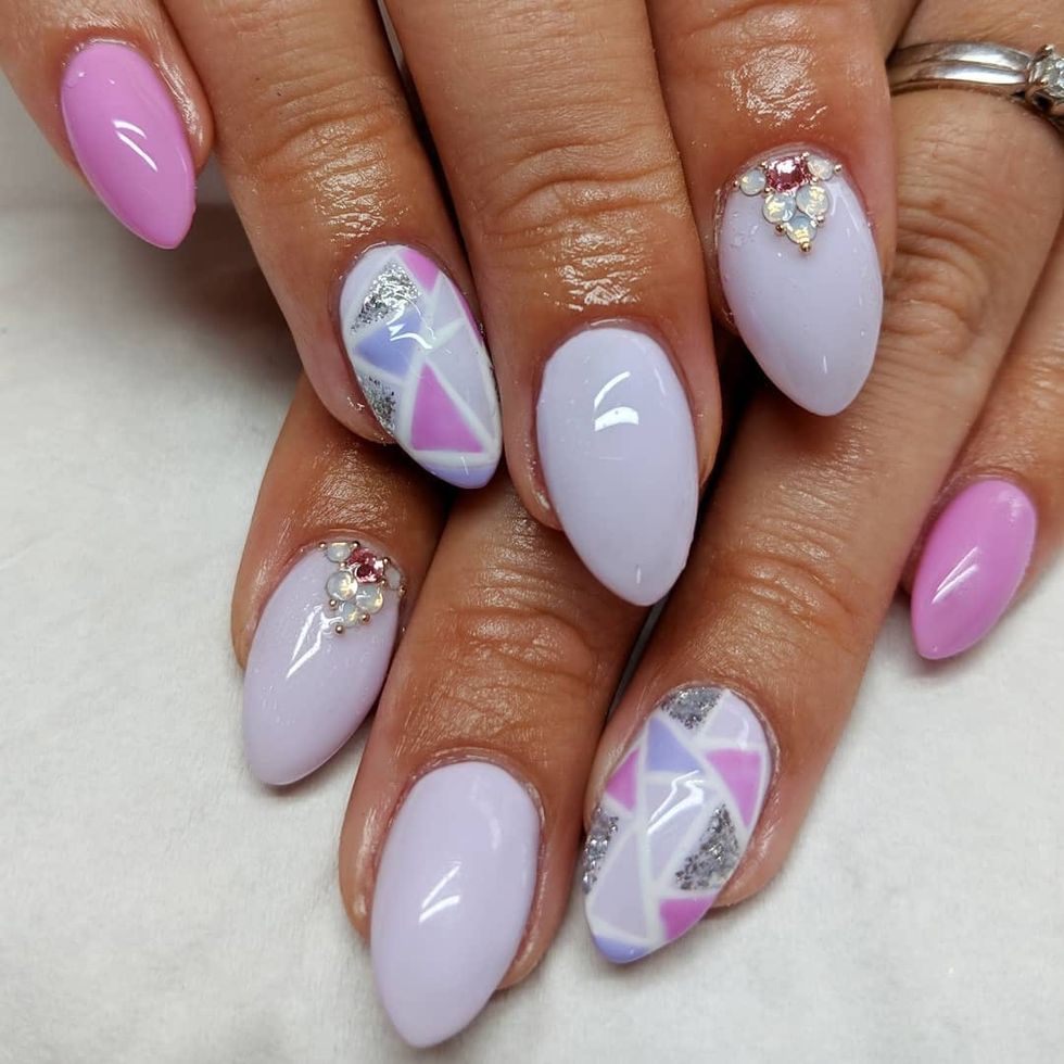 How to Bedazzle Nails in the Most Modern Way - Brit + Co