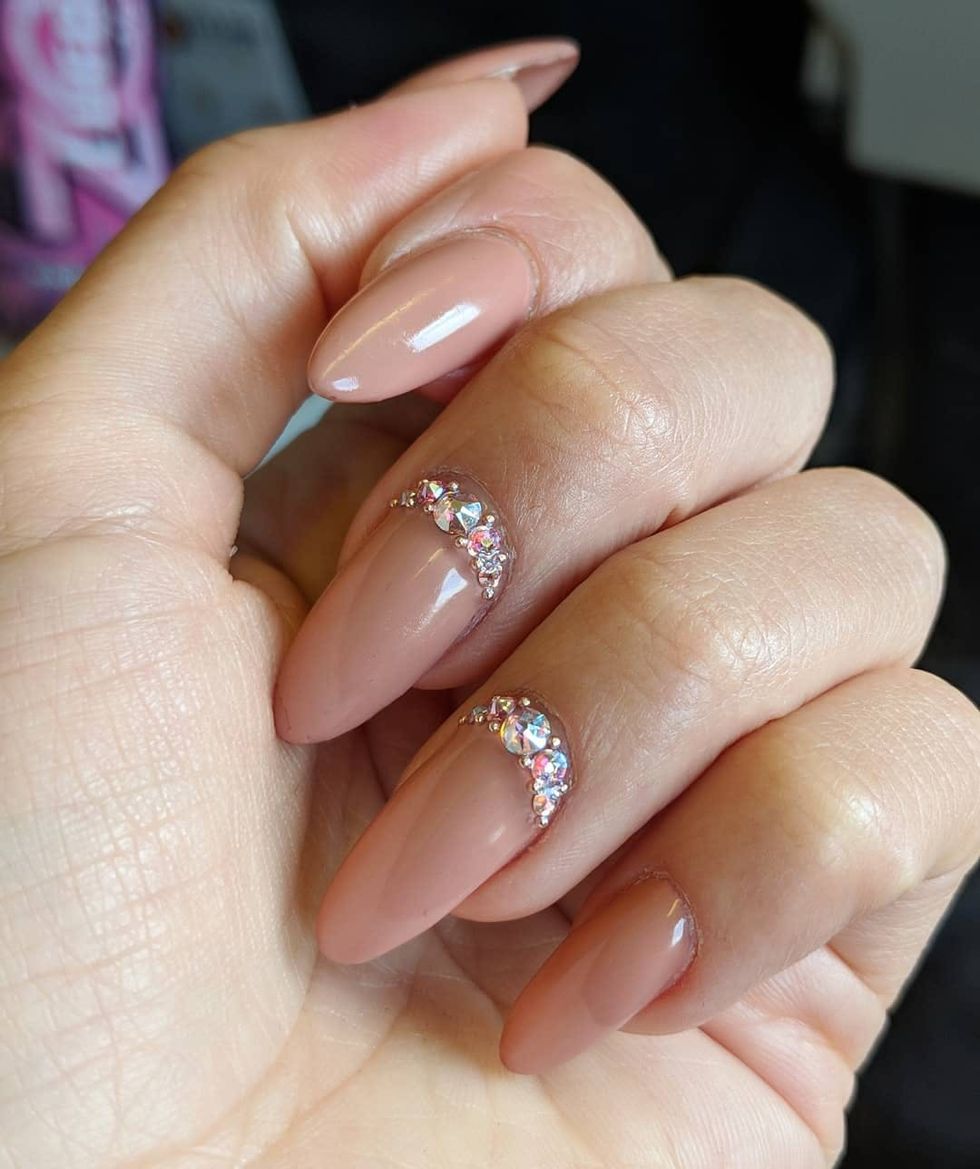How to Bedazzle Nails in the Most Modern Way - Brit + Co