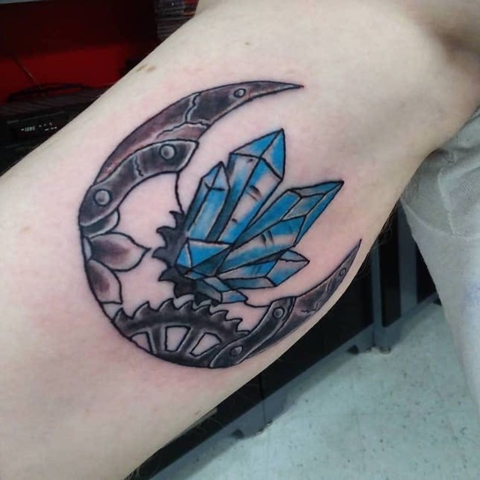12 Crystal-Inspired Tattoos for Good Vibes Only - Brit + Co