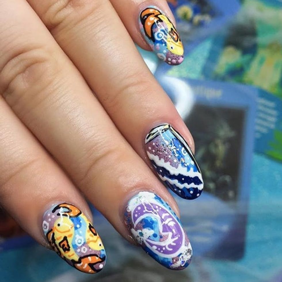 12 Tarot Card Nail Art Ideas to Round Out Your Halloween Look - Brit + Co