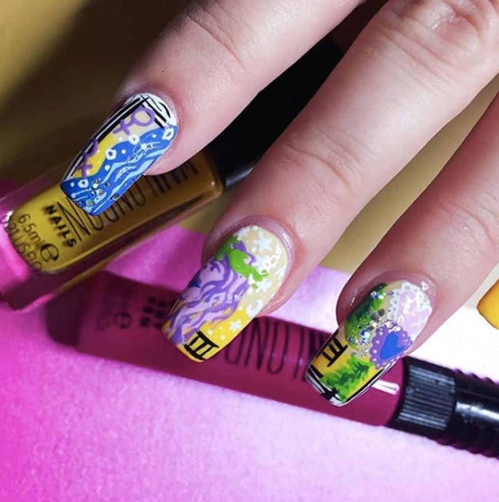 12 Tarot Card Nail Art Ideas to Round Out Your Halloween Look - Brit + Co
