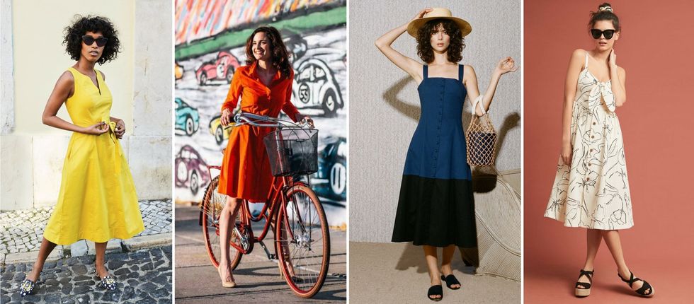 20 Summer Dresses Built for Boardwalk Bike Rides - Brit + Co
