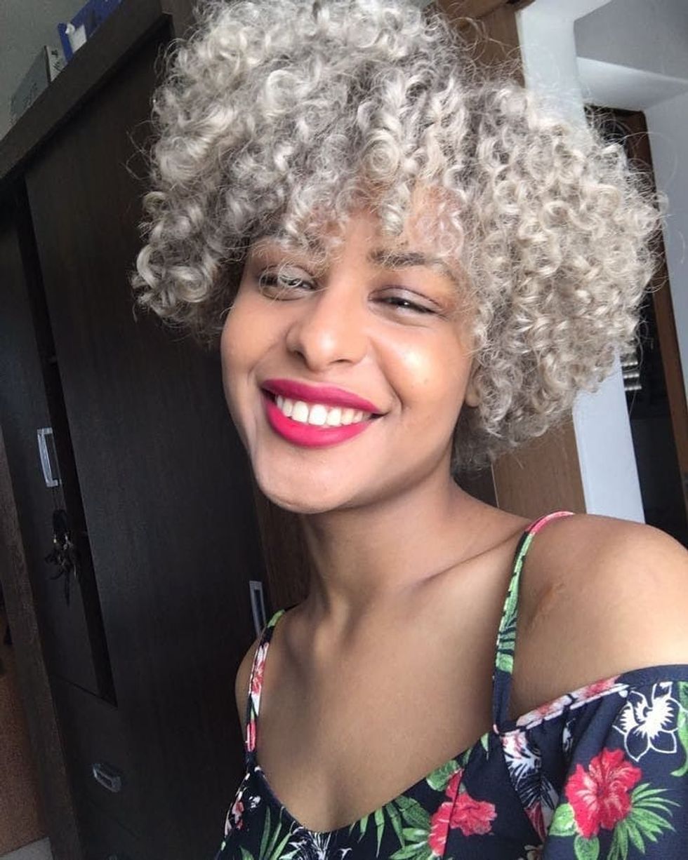 Marshmallow Hair Will Be Your New Favorite Winter Hair Color - Brit + Co