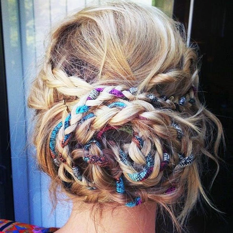 16 Unconventional Ways to Accessorize Your Braids - Brit + Co