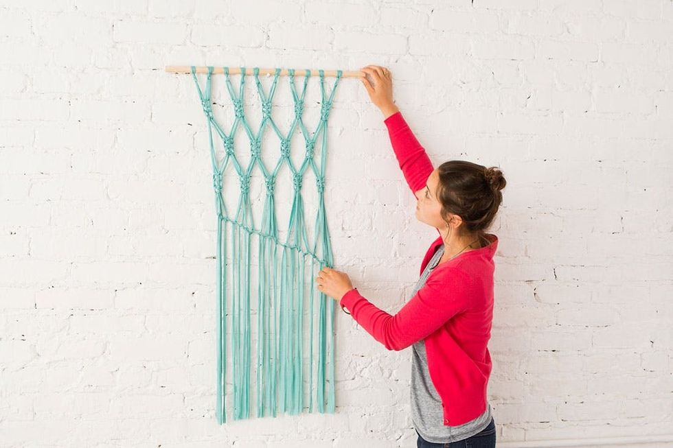 Macra-make a Gorgeous Macrame Wall Hanging - Brit + Co