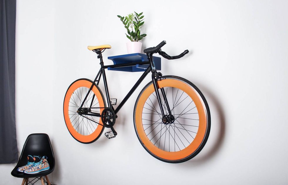 10 Creative Ways to Hang Up Your Bike - Brit + Co