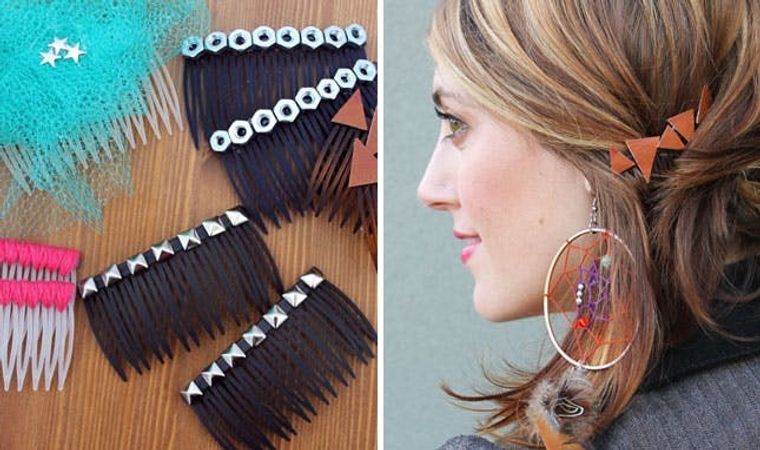How To Use Side Hair Combs