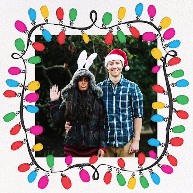 Cute Couples Christmas Card Ideas
