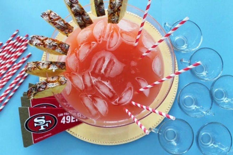 The Ultimate Super Bowl Punch: The Scorpion Bowl - Brit + Co