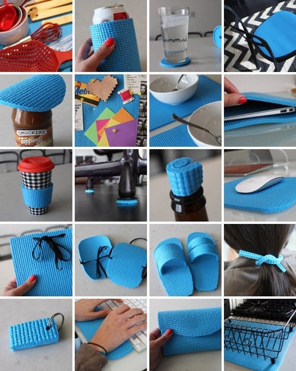 12 Best Upcycling Ideas & Creative Uses for Old Yoga Mats - My Yoga Zone