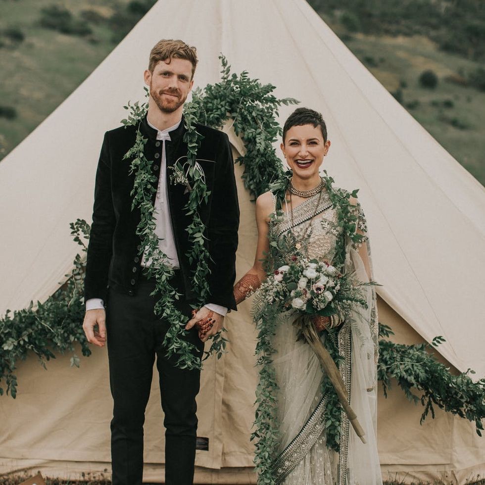 Stunning Multicultural Wedding That Wows! - Brit + Co