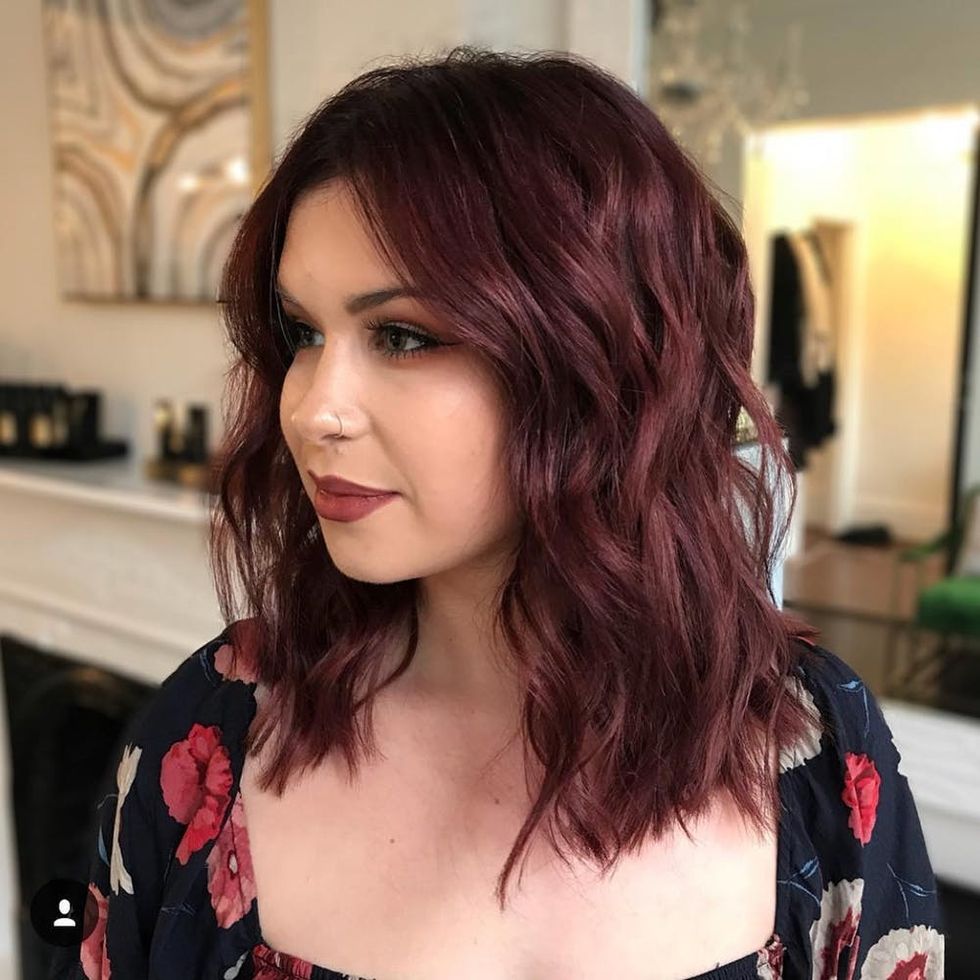 11 Mulled Wine Hair Ideas for Winter 2018 - Brit + Co
