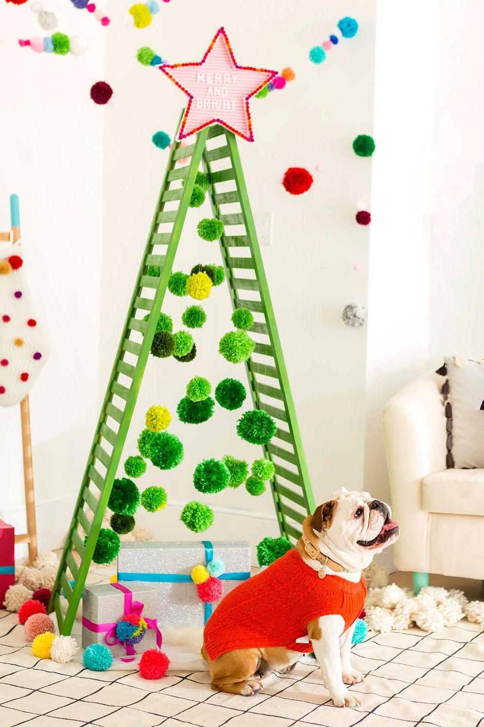 Master Pom-Pom Christmas Decor for Epic Parties! - Brit + Co