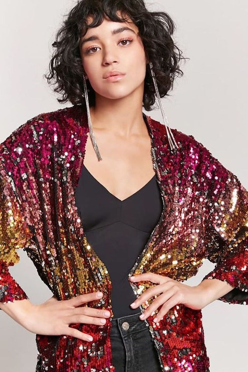 Rock This Season: Master the Sequin Jacket Trend! - Brit + Co