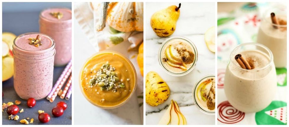 15 Healthy Holiday Smoothie Recipes That Only *Taste* Indulgent - Brit + Co