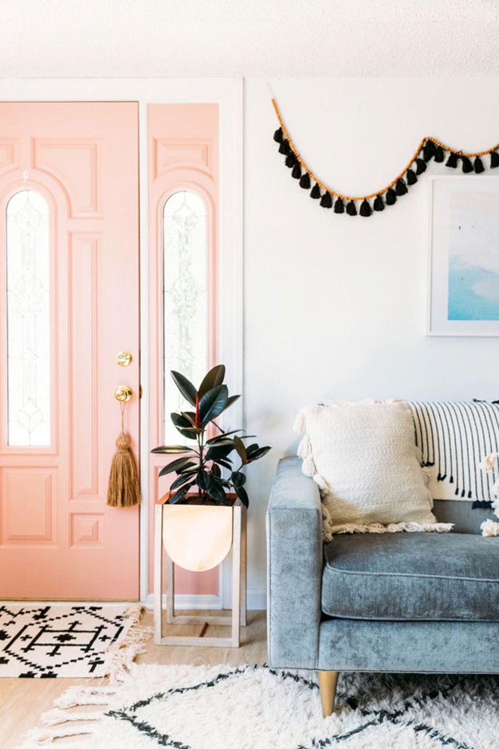 The Statement-Making Door Decor You Can DIY in 5 Minutes - Brit + Co