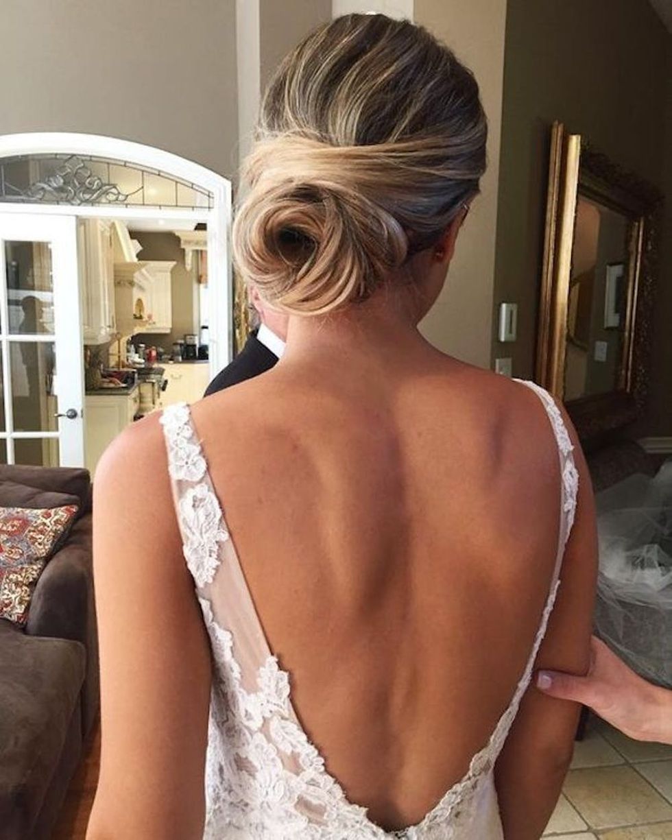 33 Bridal Bun Hairstyle Ideas for Your Wedding Day - Brit + Co