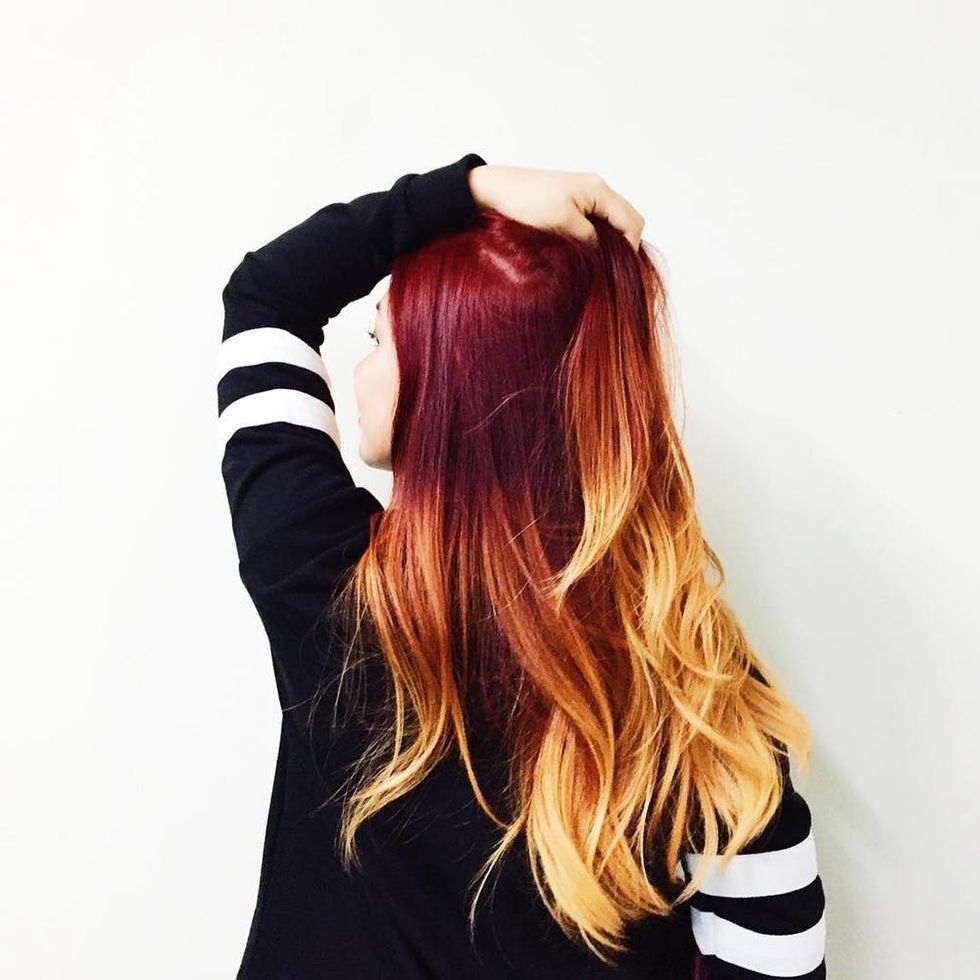 13 Vibrant Hair Colors Inspired by Fall Foliage - Brit + Co