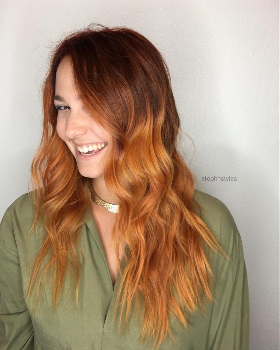 13 Vibrant Hair Colors Inspired by Fall Foliage - Brit + Co
