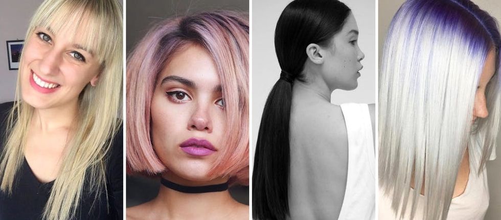 9 Creative Straight Hairstyles for Fall - Brit + Co