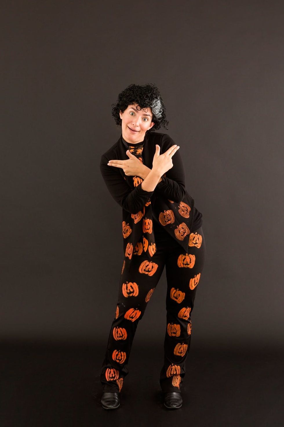 DIY David S. Pumpkins Costume: Funky & Fun! - Brit + Co